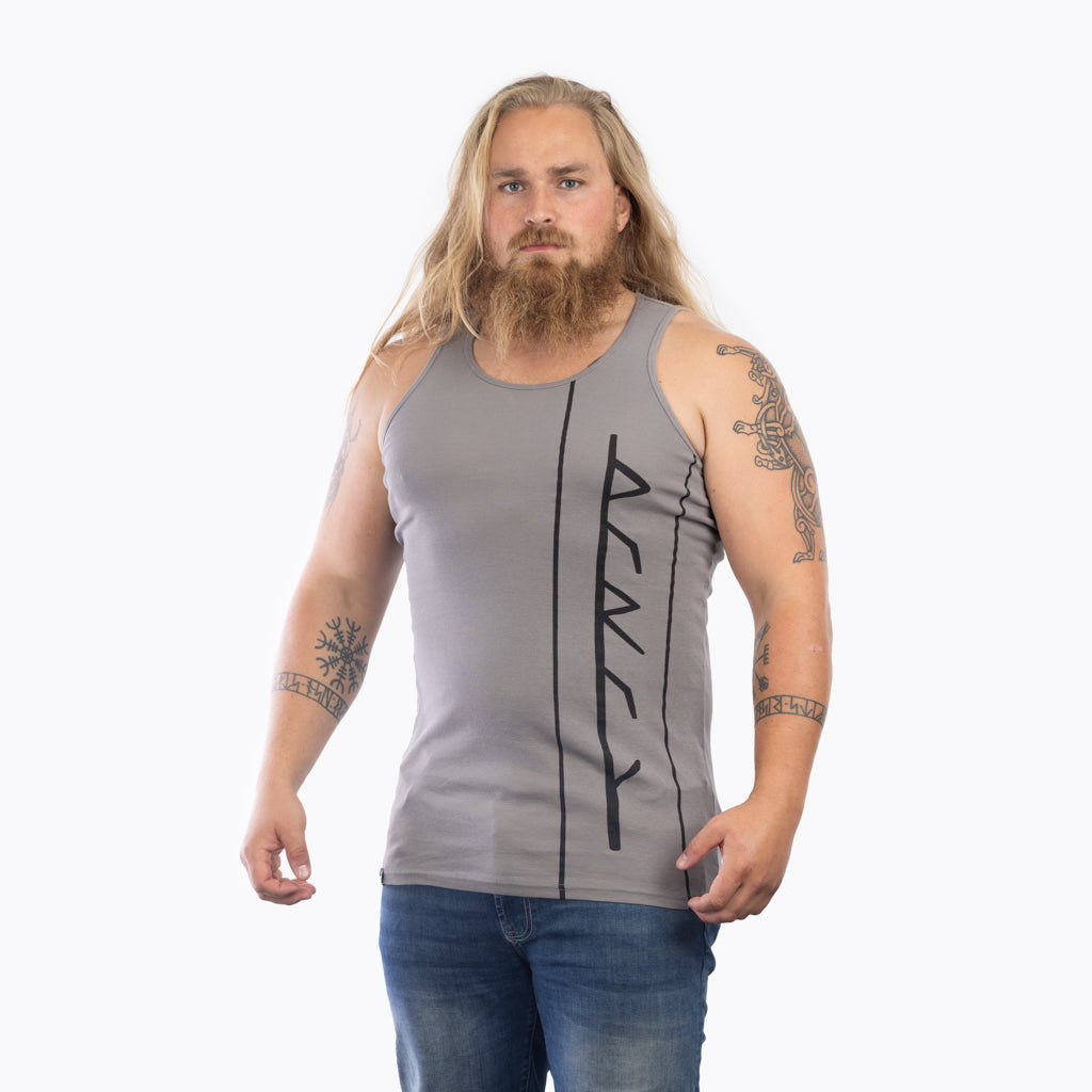 Premium Tank Top, Thor Viki, Grey – Grimfrost Intl